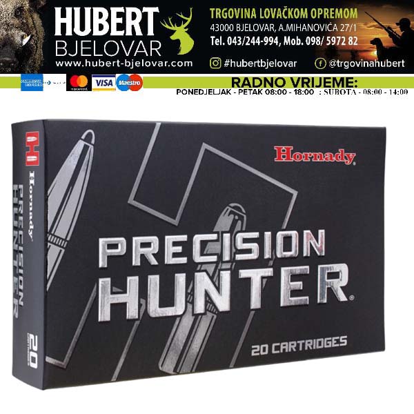 Hornady .30-06 Spring ELD-X 11,5gr - Trgovina Hubert Bjelovar